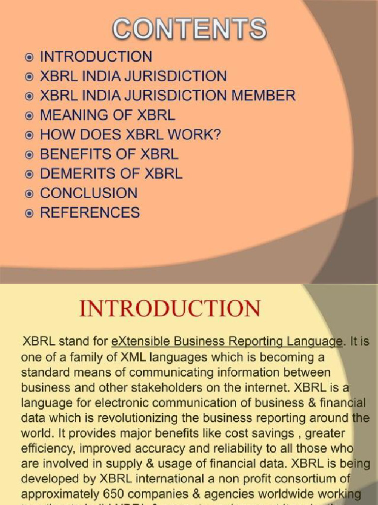 XBRL Accounting | PDF