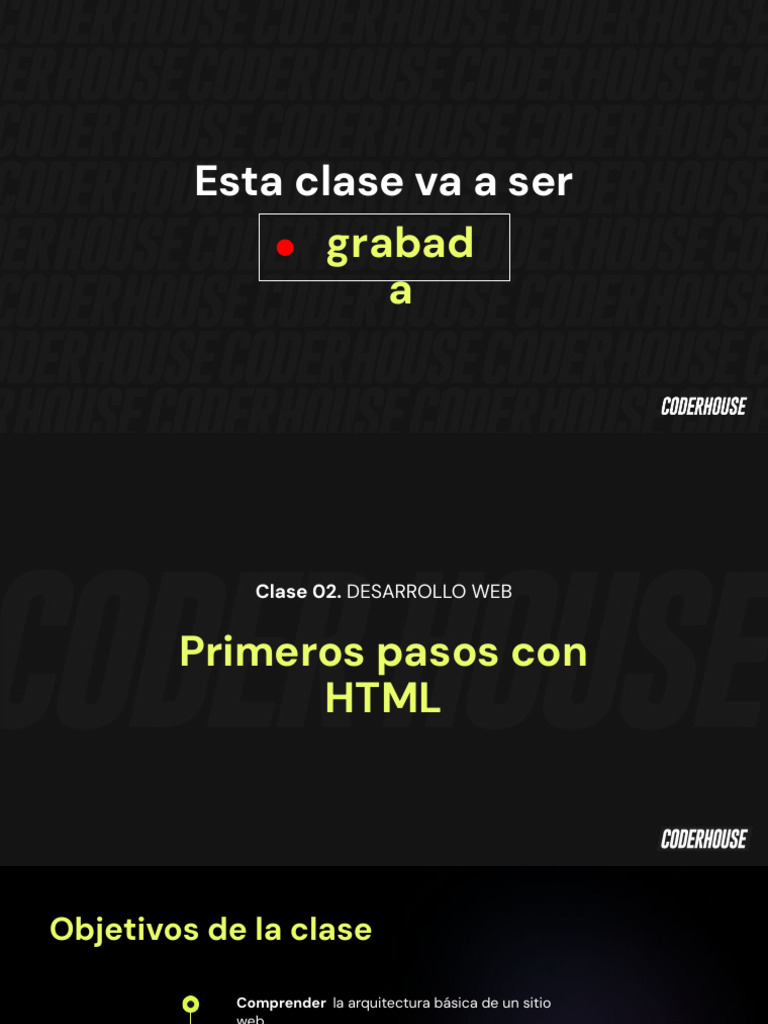Clase 02 - Primeros Pasos Con HTML | PDF | HTML | Hipervínculo