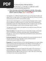 Halliday's Three Metafunctions Explained | PDF | Grammar | Language ...
