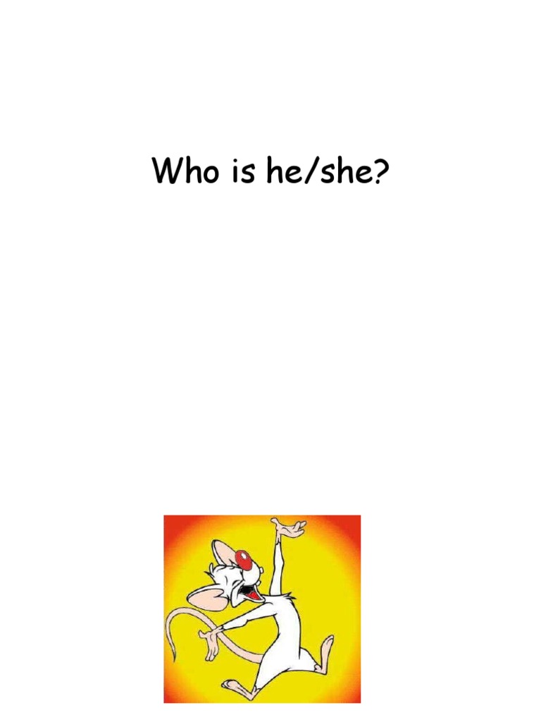 Who Is He-Happy | PDF