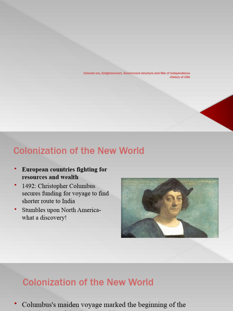 Lecture 2 Usa | PDF | American Revolution | Continental Congress