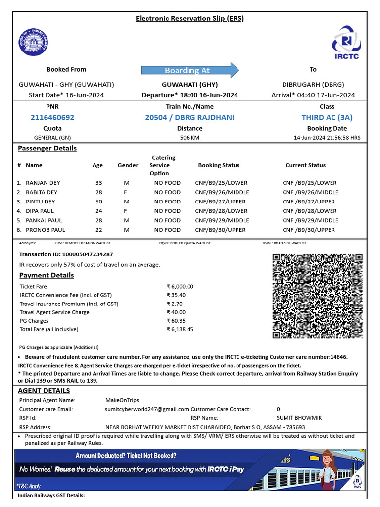 PANKAJ RETURN | PDF | Identity Document