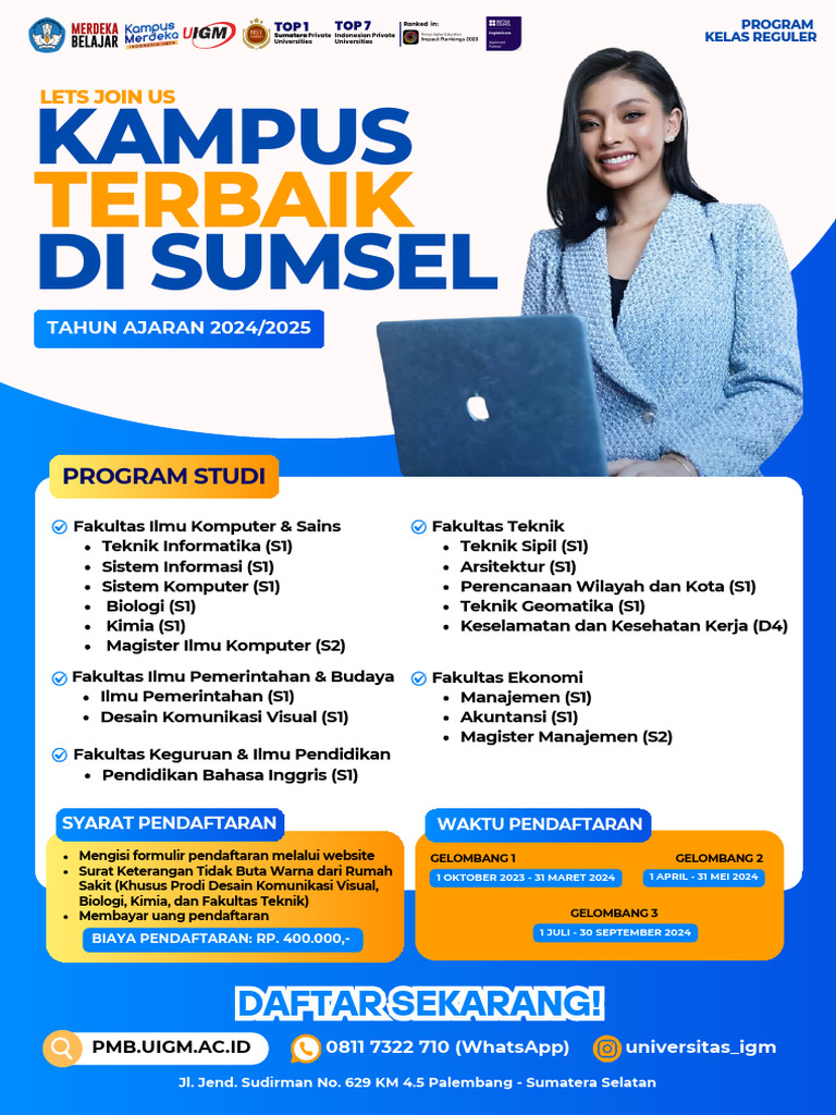 Brosur Uigm 2024 | PDF