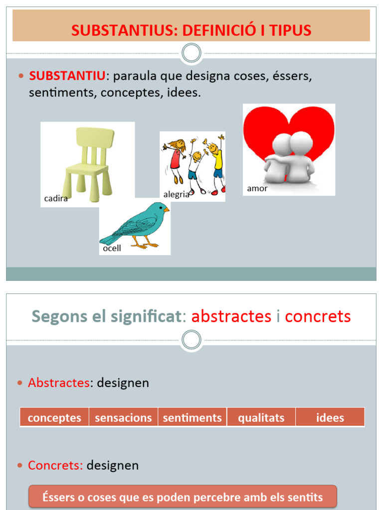 Substantius I Plurals | PDF