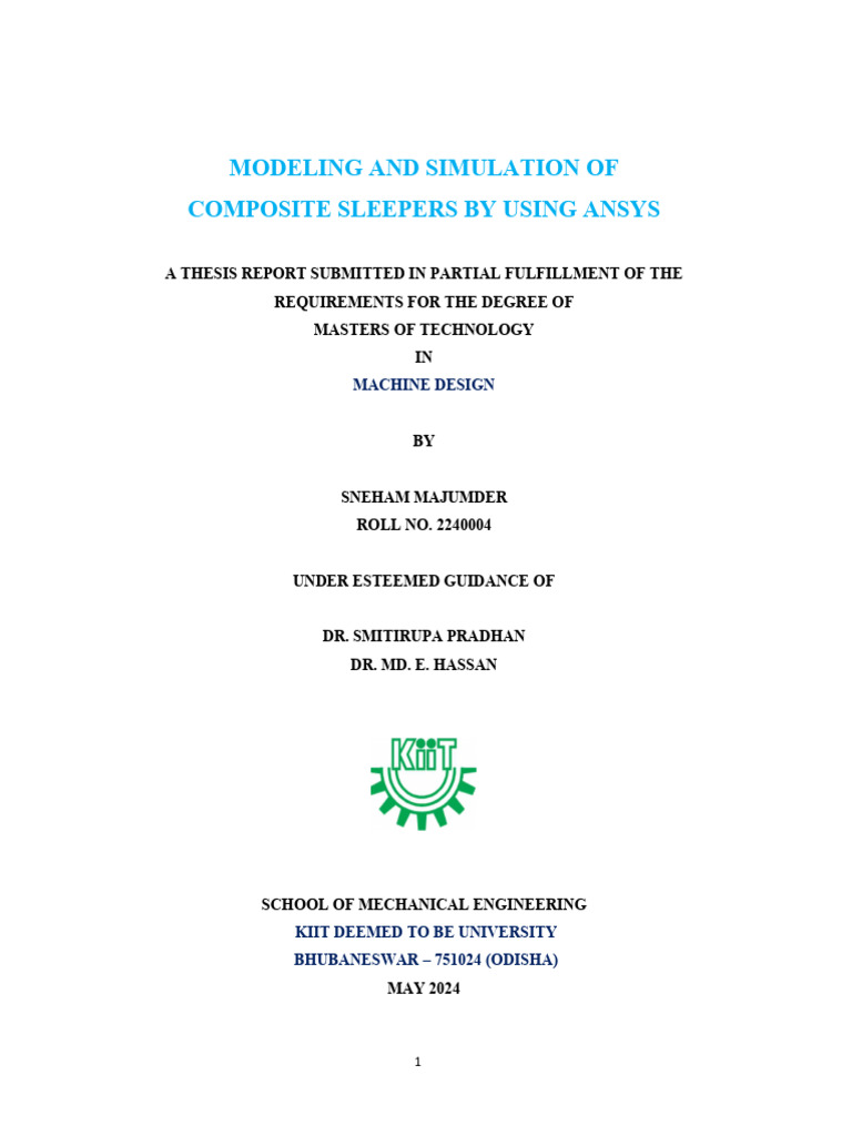 final pdf thesis | PDF | Composite Material | Rail Transport