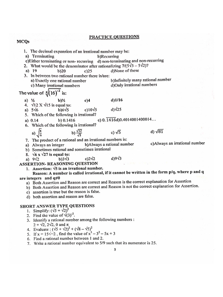 Holidays Homework 9th 2ssj4-25 | PDF