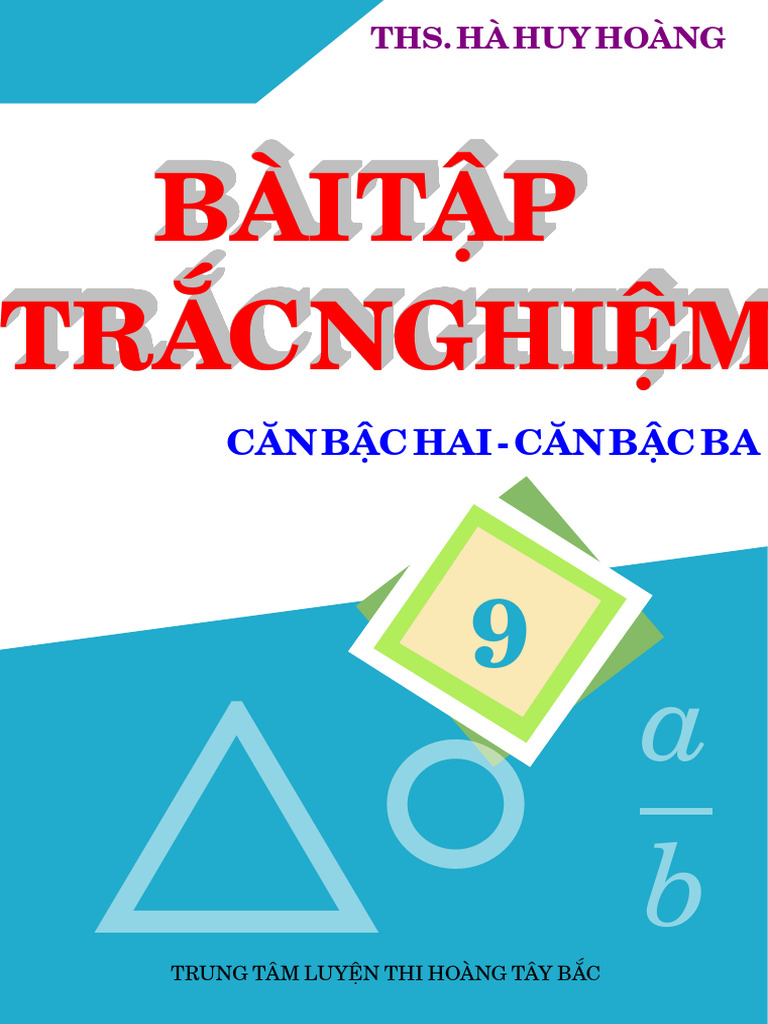 Bai Tap Trac Nghiem Can Bac Hai Va Can Bac Ba | PDF
