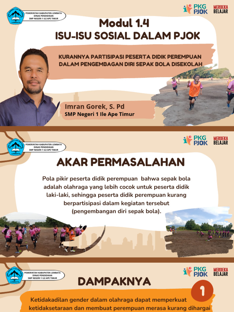 Isu-Isu Sosial Dalam PJOK | PDF