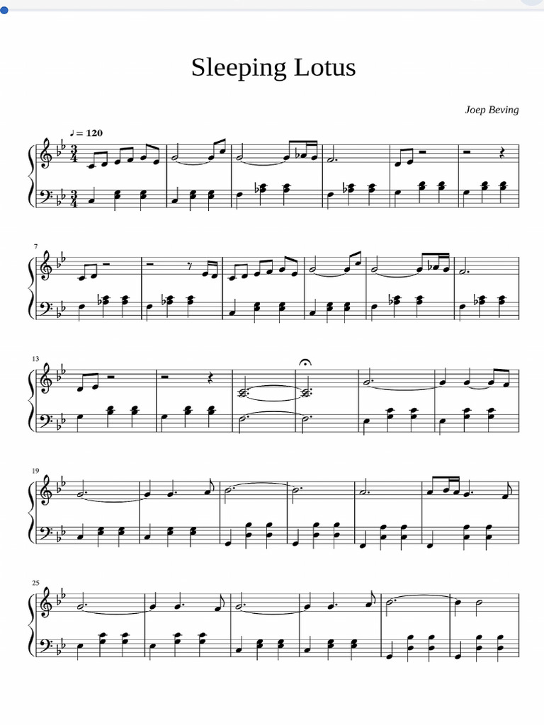 Sleeping Lotus | PDF