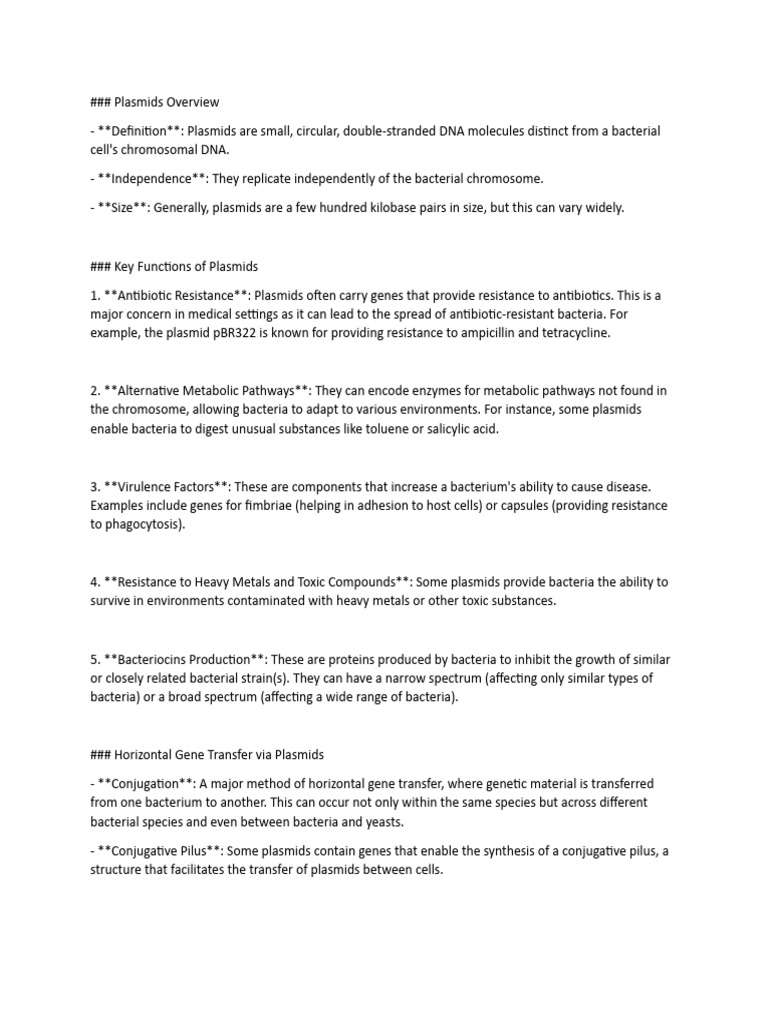 GPT Micro | PDF | Plasmid | Penicillin