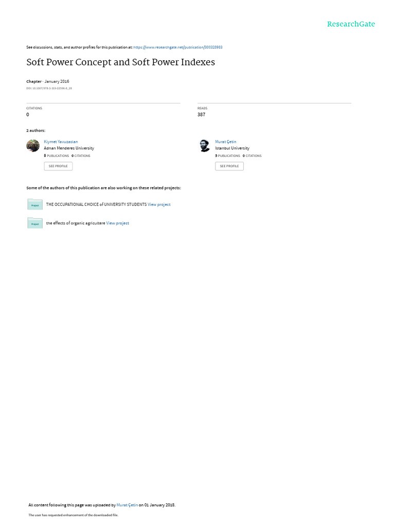 Soft Power Concept and Soft Power Indexes | PDF | Soft Power | Bric