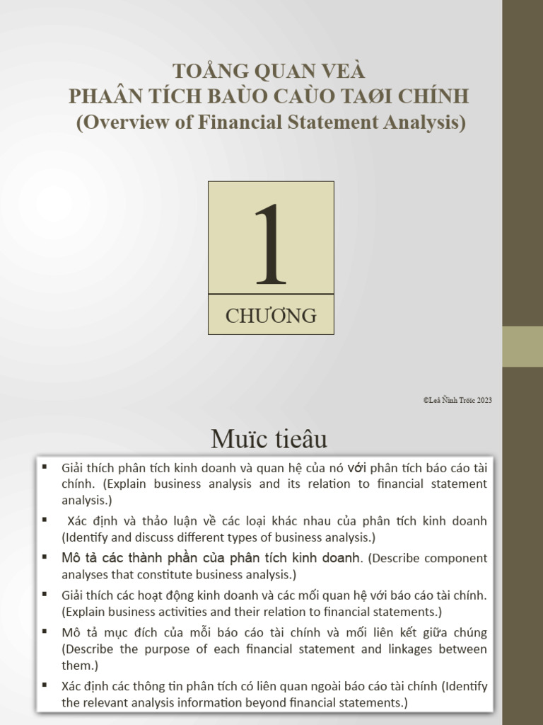 Chuong 1 Tong Quan Ve PTBCTC | PDF