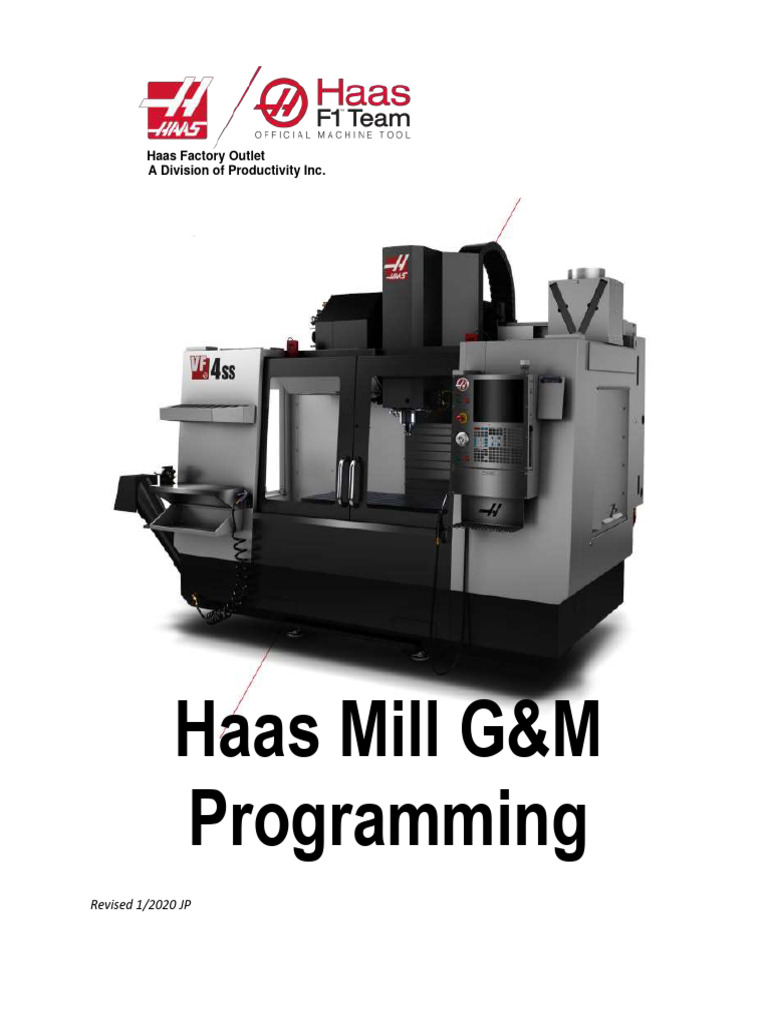 Haas Mill Programming 2022 | Download Free PDF | Numerical Control ...