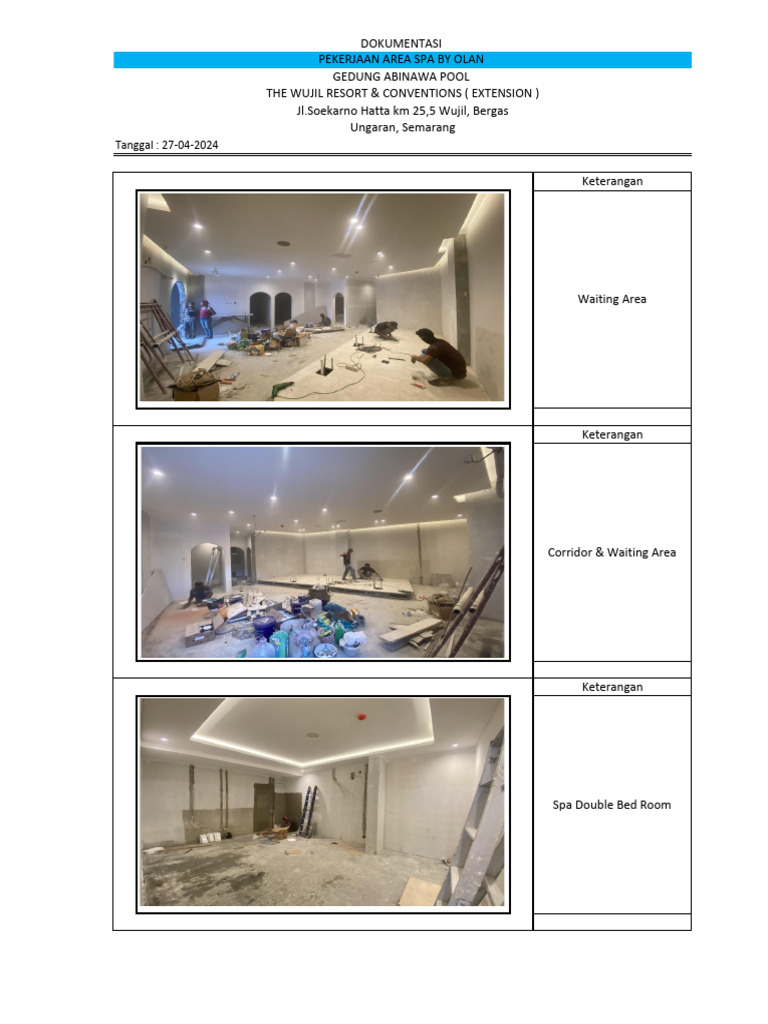 Dokumentasi Progress SPA by OLAN (27-04-24) | PDF