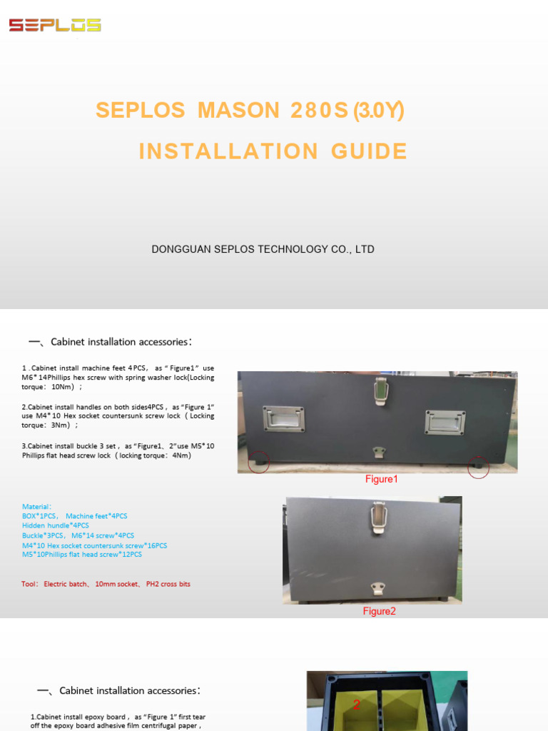 Seplos Mason 48V280 S (3.0y) Installation Guide | PDF | Electrical ...