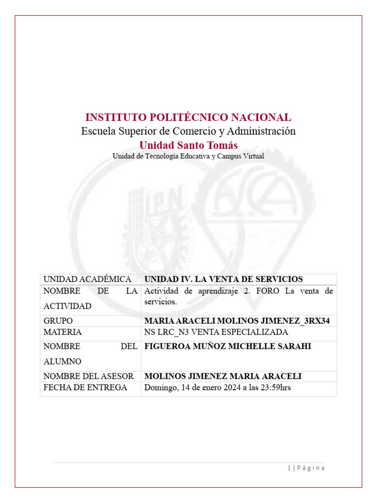 Msfm-Unidad 4-Actividad 2 | PDF | Marketing | Economias