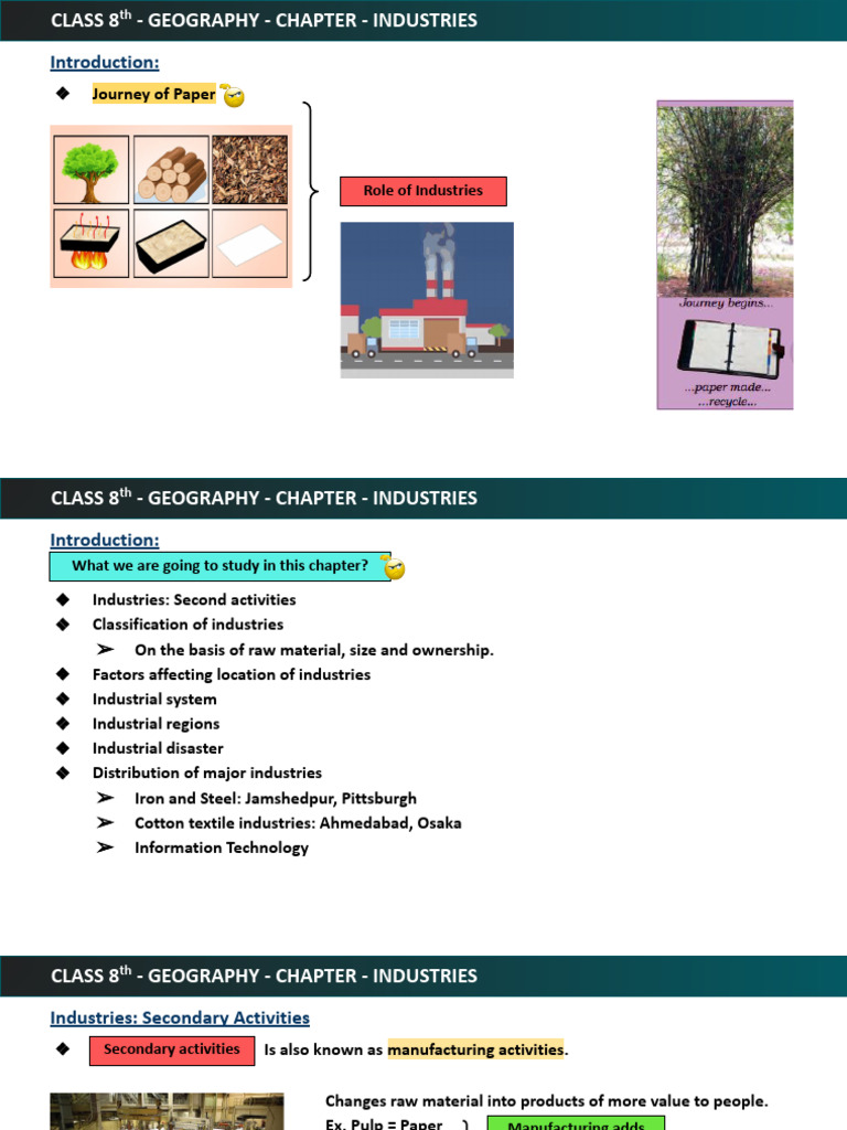 Class 8th - GEOGRAPHY Complete Chapter Explanation (49-89) | PDF | Cost ...