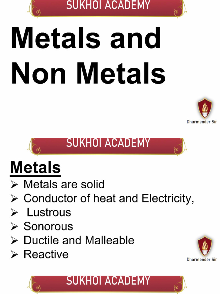 Metals Conv | PDF