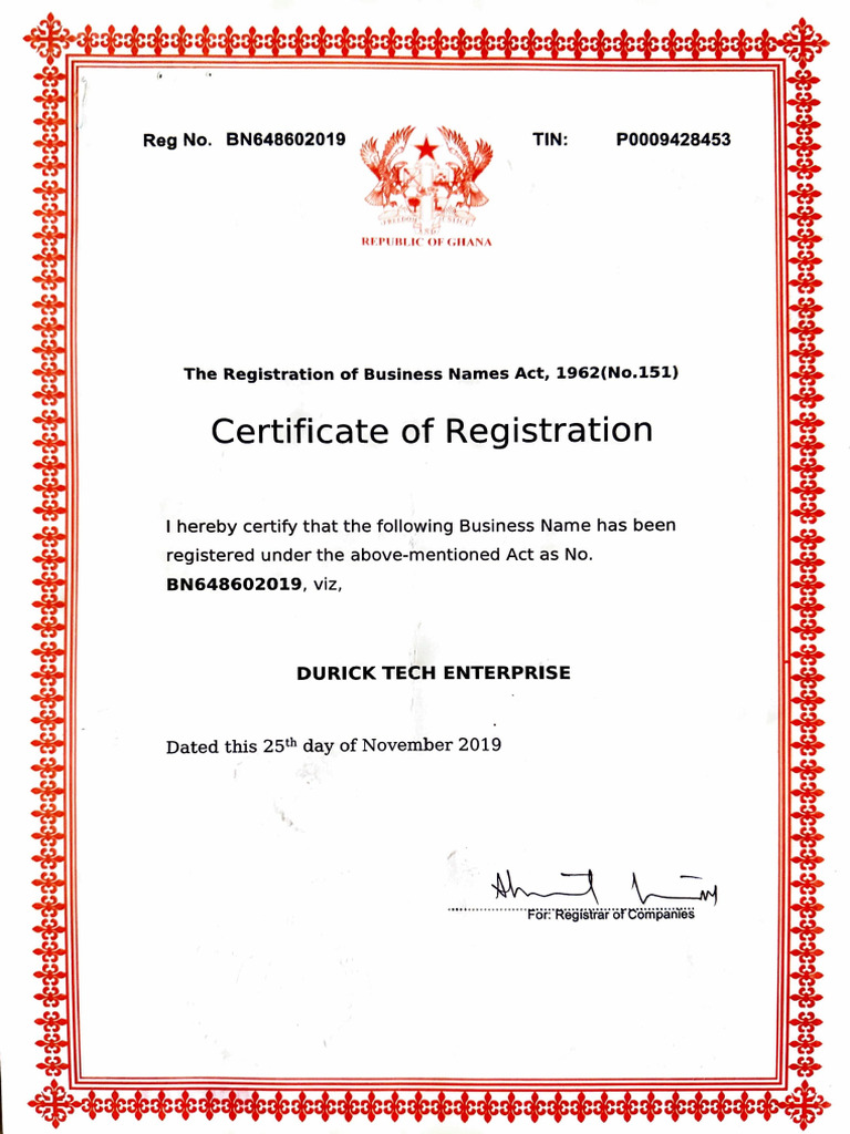 Durick Tech Enterprise | PDF