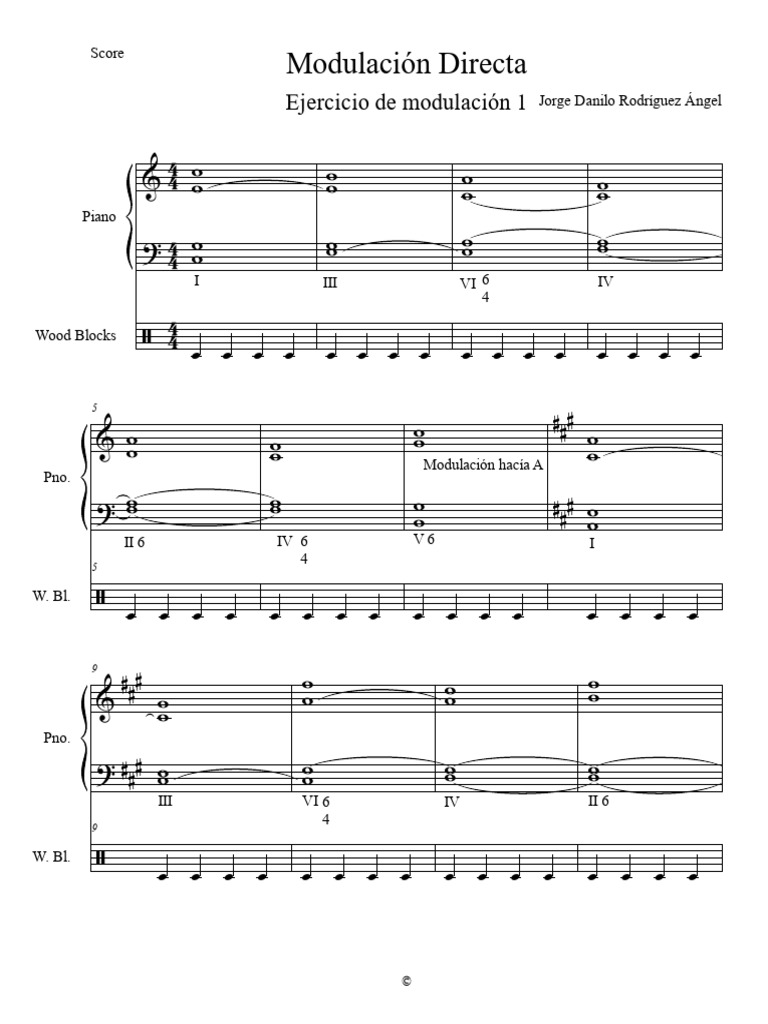Jorge Danilo Rodríguez Angel Ejercicio 1 Modulacion | PDF