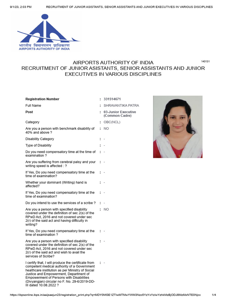 Recruitment of Junior Asistants, Senior Assistants and Junior ...