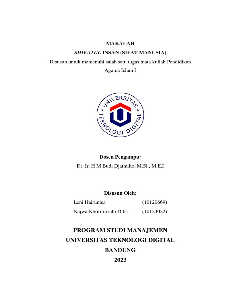 Makalah Pai Kel 5 | PDF Makalah Pai Kel 5 | PDF