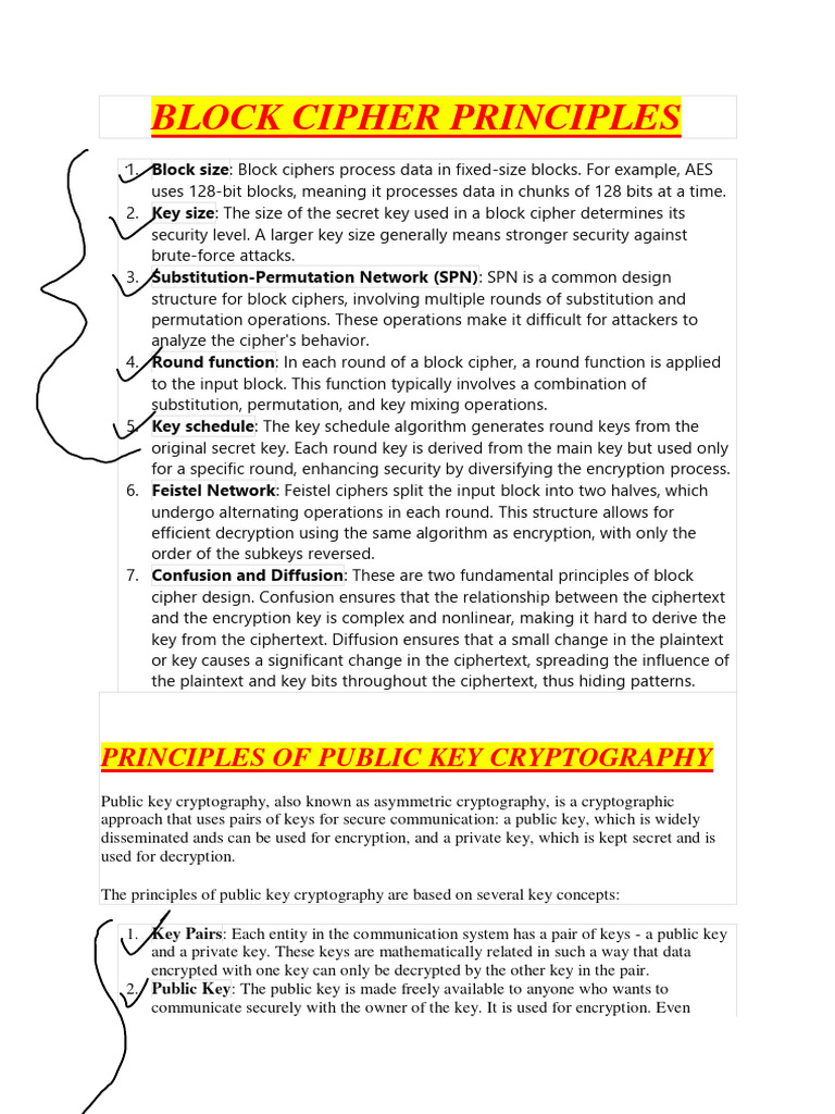 Principles of Public Key Cryptography | PDF | Public Key Cryptography ...