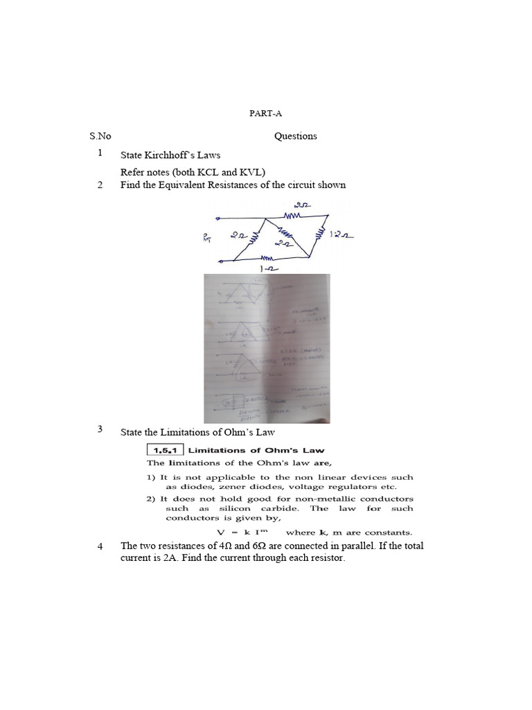 ECED QB two marks | PDF | Amplifier | Transistor