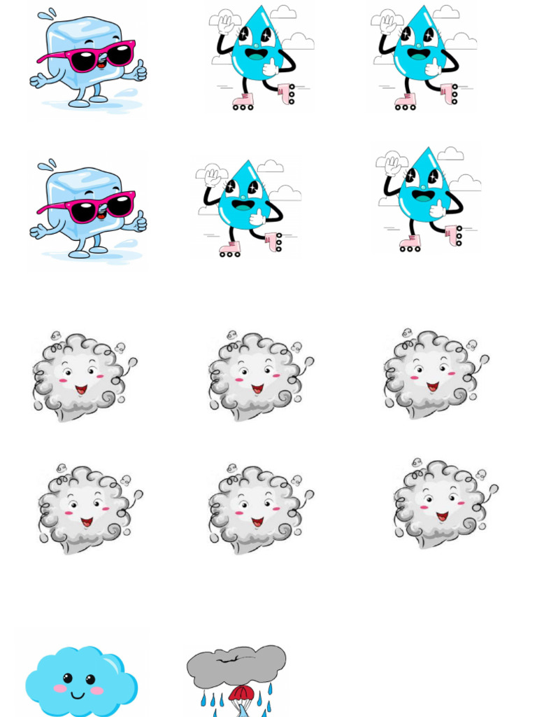 Water Cycle Adventure Story | PDF | Water | Water Vapor