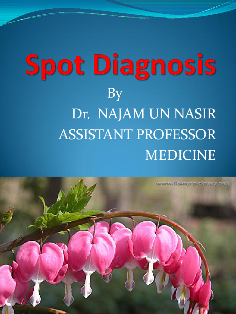 spot diagnosis medicine ospe | PDF | Hand | Lung