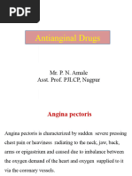 Antianginal Drugs: Mechanisms & Classes | PDF | Vasodilation | Vascular ...