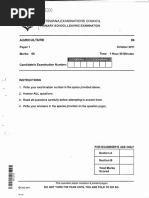 Jce Mathematics Revision Kit | PDF | Matrix (Mathematics) | Triangle