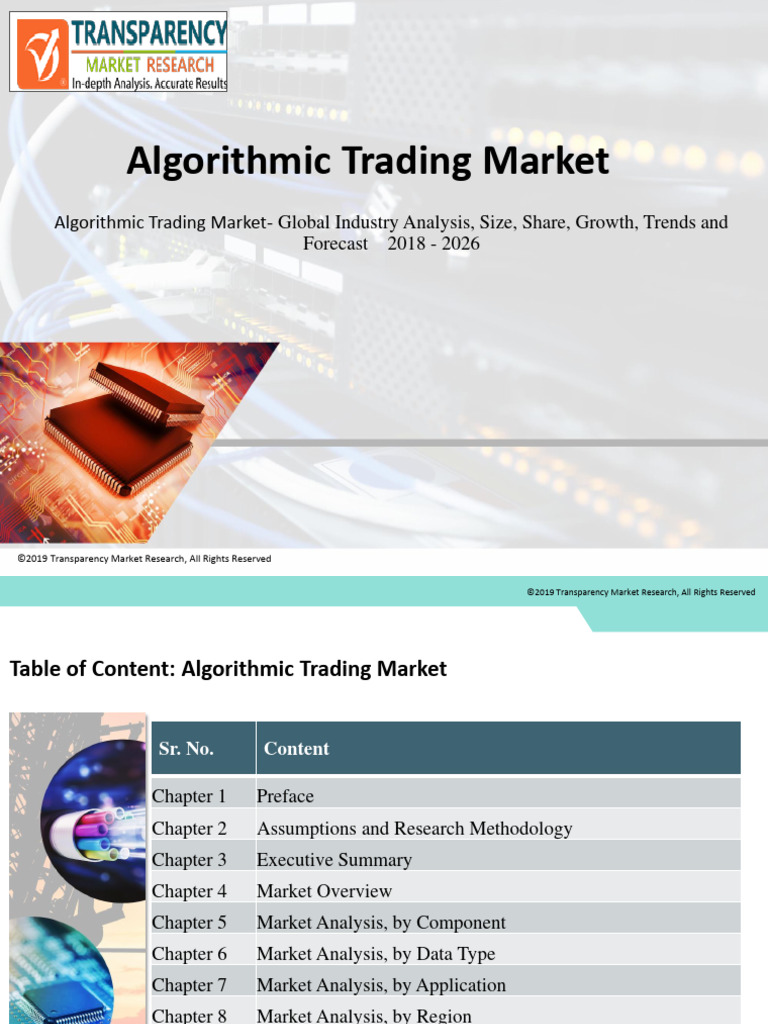 Algorithmic Trading Market Insights 2019 | PDF | Algorithmic Trading ...