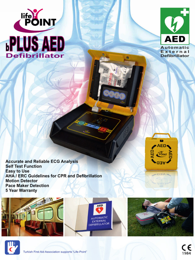bPLUS AED Defibrillator (E-Katalog) | PDF | Medical Specialties | Medicine