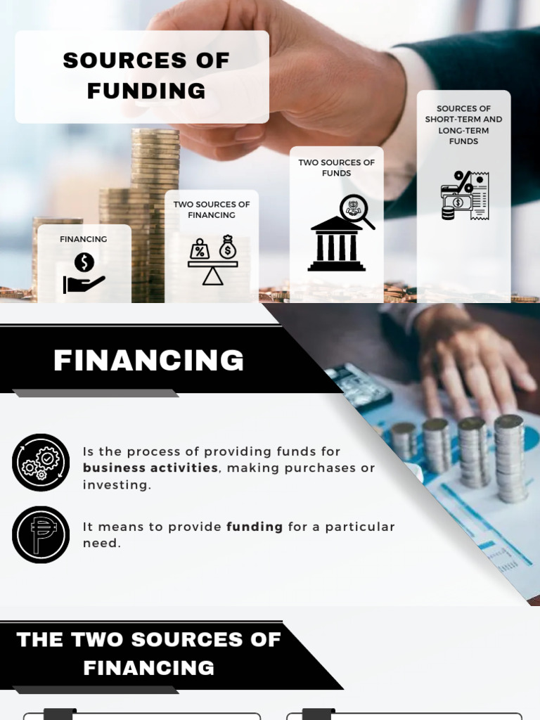 SOURCES OF FUNDING | PDF | Loans | Interest