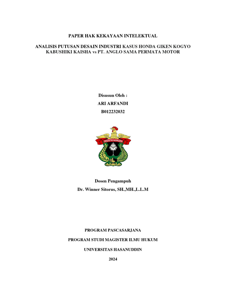 Paper Politik Hukum | PDF | Teknologi & Rekayasa