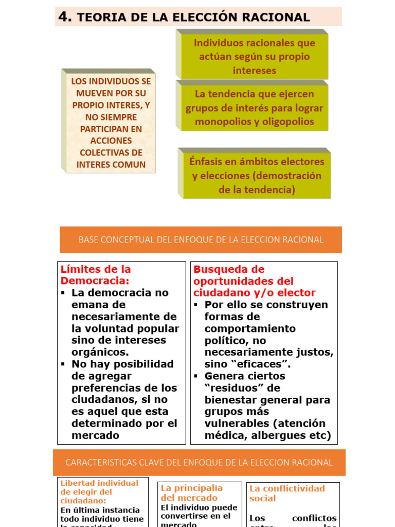 ELECCION RACIONAL | Descargar gratis PDF | Racionalidad | Democracia