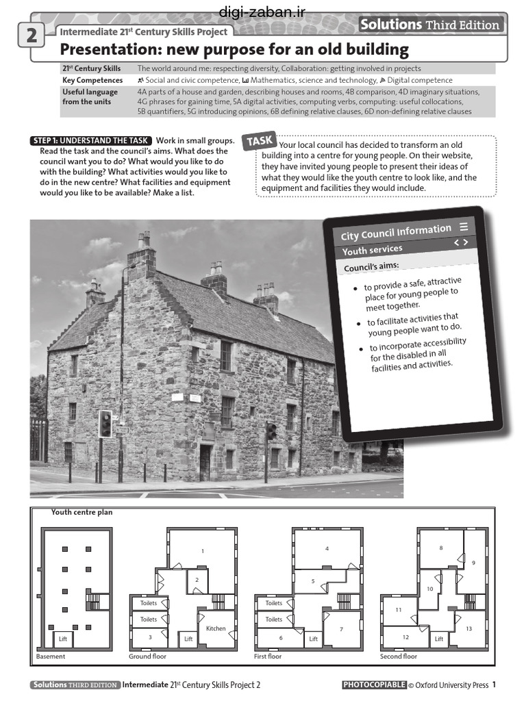 Intermediate C21 Skills Projects 2 (Units 4-6) Digi-Zaban - Ir | PDF ...