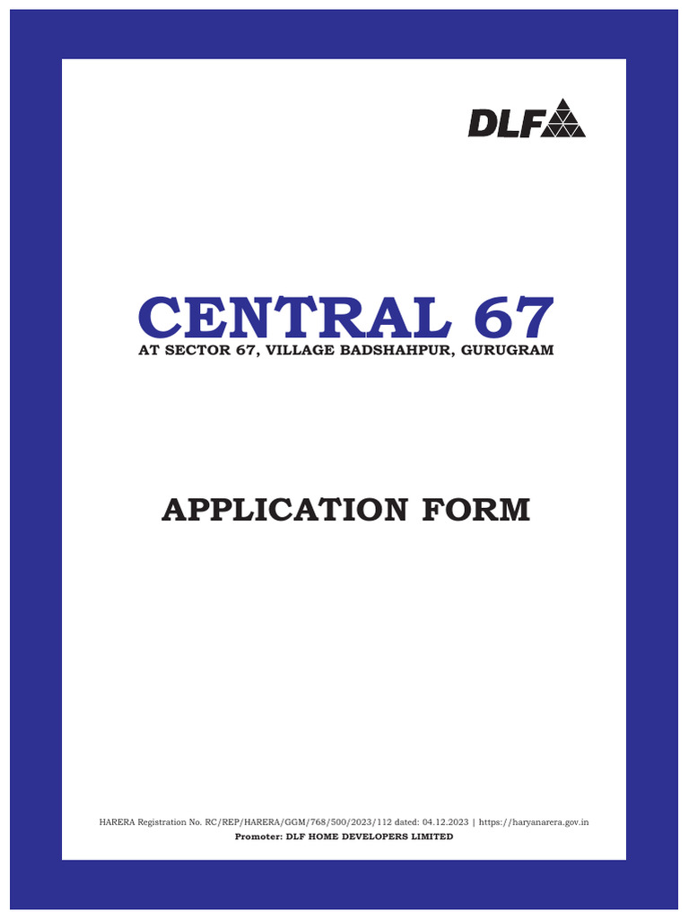Application of A Commercial Plot Central 67 | PDF | Interest | Taxes