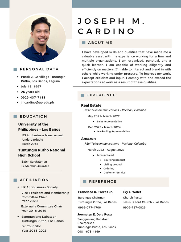 Joseph Cardino CV | PDF