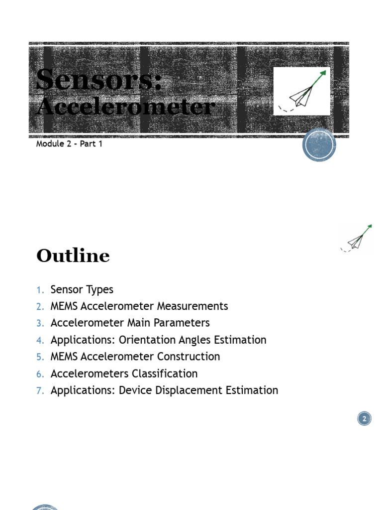 Module 2.1 - Accel | PDF | Accelerometer | Capacitor