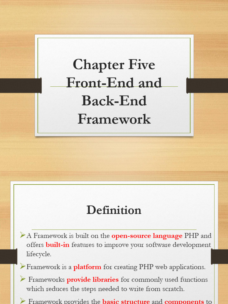 Chapter Five | PDF | Model–View–Controller | Php