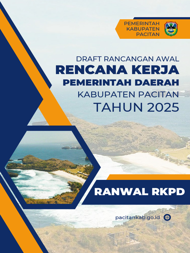 Draft Rancangan Awal RKPD Kabupaten Pacitan Tahun 2025 | PDF