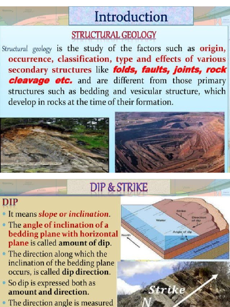 Folds Faults and Joints | PDF