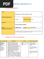 Sesión de Aprendizaje Escuchamos Un Cuento | PDF | Aprendizaje | Evaluación