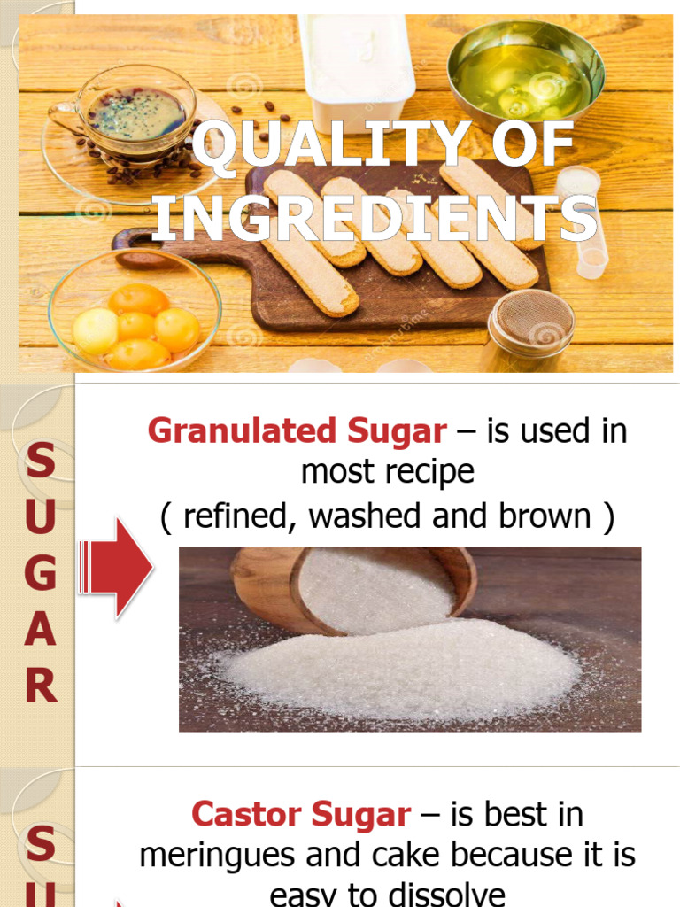 Essential Ingredient Quality Guide | PDF