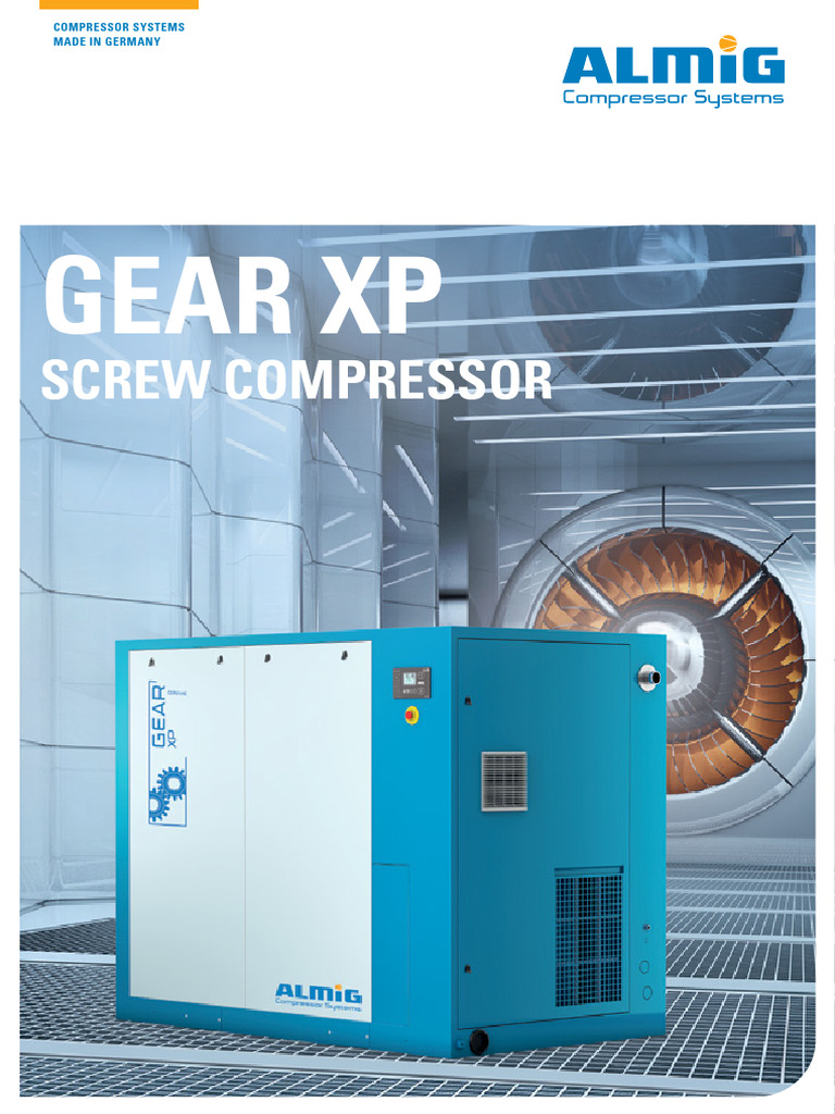 ALMiG Screw-Compressors GEAR-XP en Web | PDF | Engines | Efficient ...