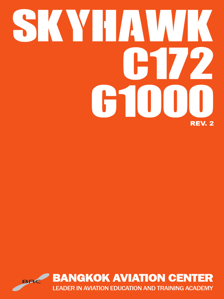 BAC C172 G1000 Checklist (Rev2) | PDF | Aerospace | Aircraft