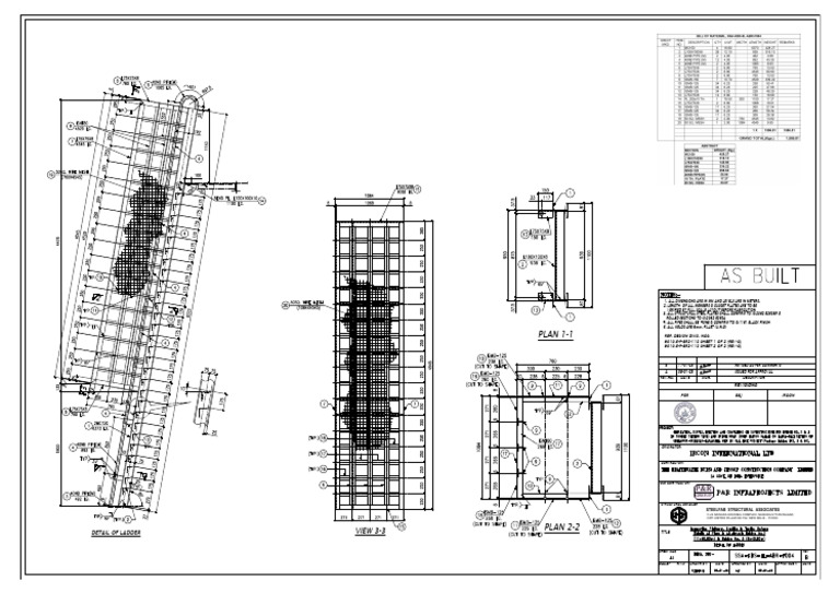 As Built Ladder-F004 | PDF | Civil Engineering | Industrial Processes