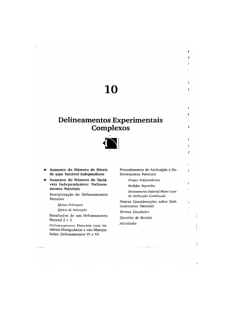 Cap. 10 Cozby | PDF | Autoajuda